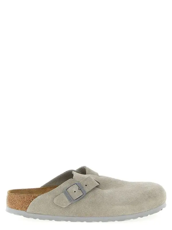 BIRKENSTOCK Boston Sabots - Gray