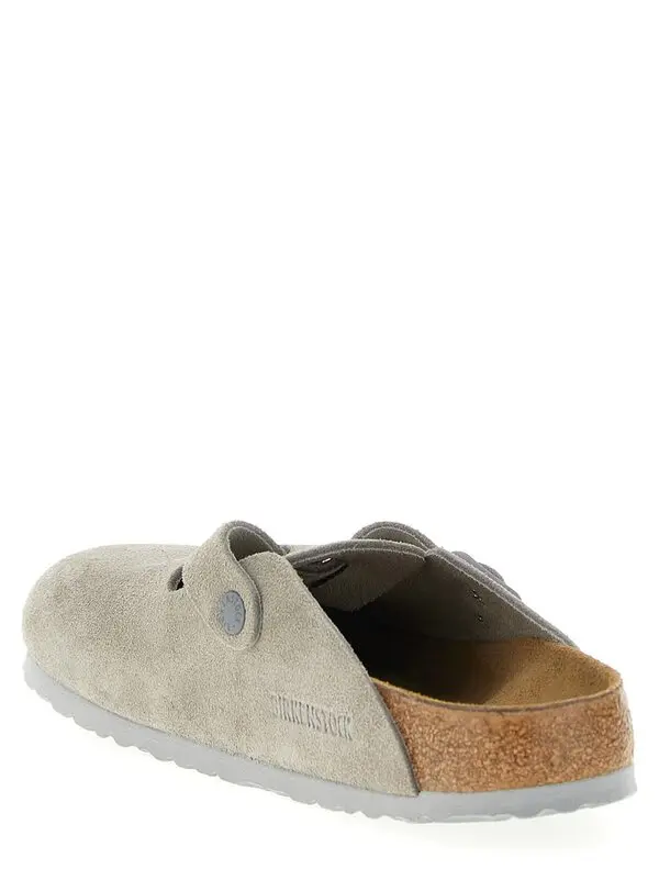 BIRKENSTOCK Boston Sabots - Gray