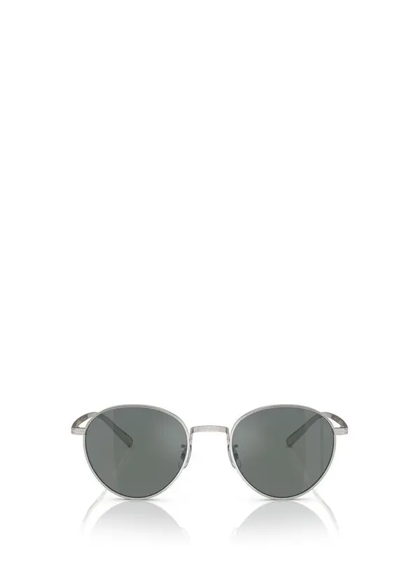 Oliver Spencer Round Sunglasses - Silver