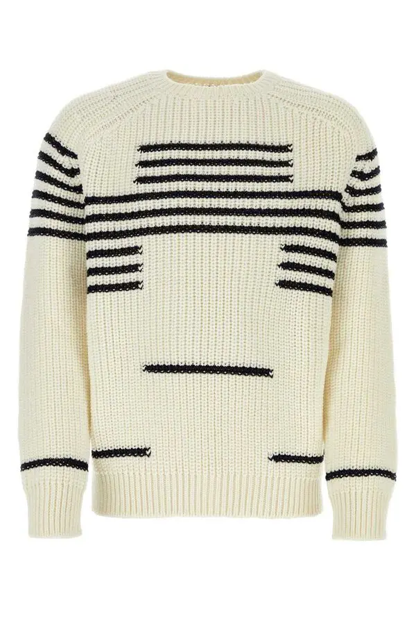 Loewe Wool Blend Sweater - White