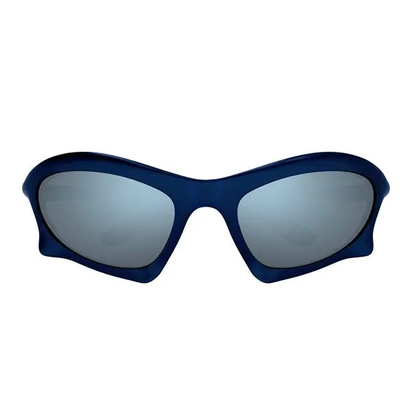 Balenciaga Geometric Sunglasses - Blue