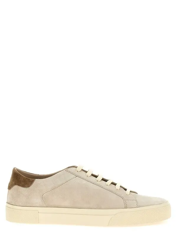 Brunello Cucinelli Suede Low Top Sneakers - Multicolor