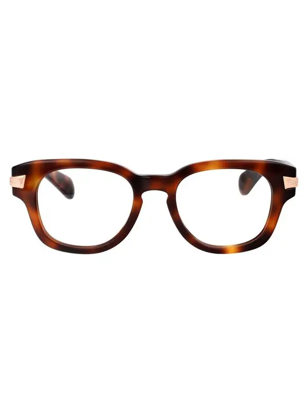 Gucci Acetate Full Rim Eyeglasses - 002 Havana Havana Transparent