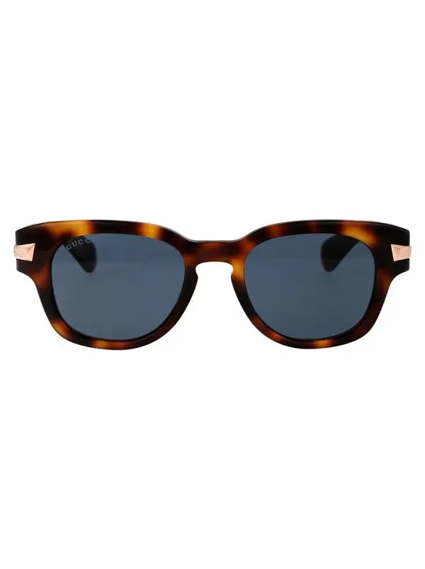 Gucci Acetate Sunglasses - 002 Havana Havana Blue