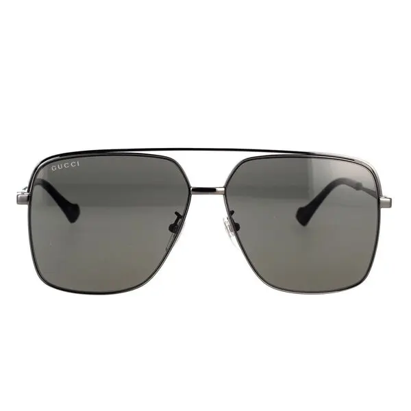 Gucci Pilot Sunglasses - Silver