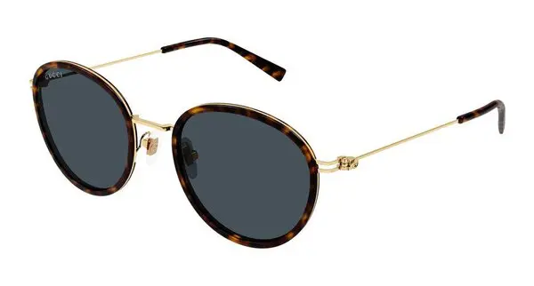 Gucci Sunglasses Gg1849s 002 /20/145 - Havana Gold Blue