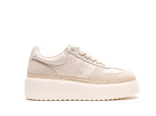 Hogan H-stripes Sneakers - Beige