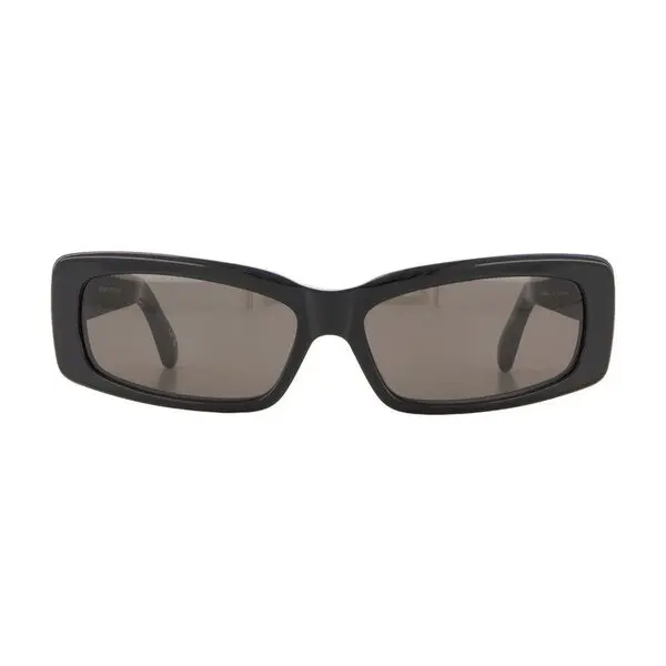 Balenciaga Rectangular Sunglasses - Black