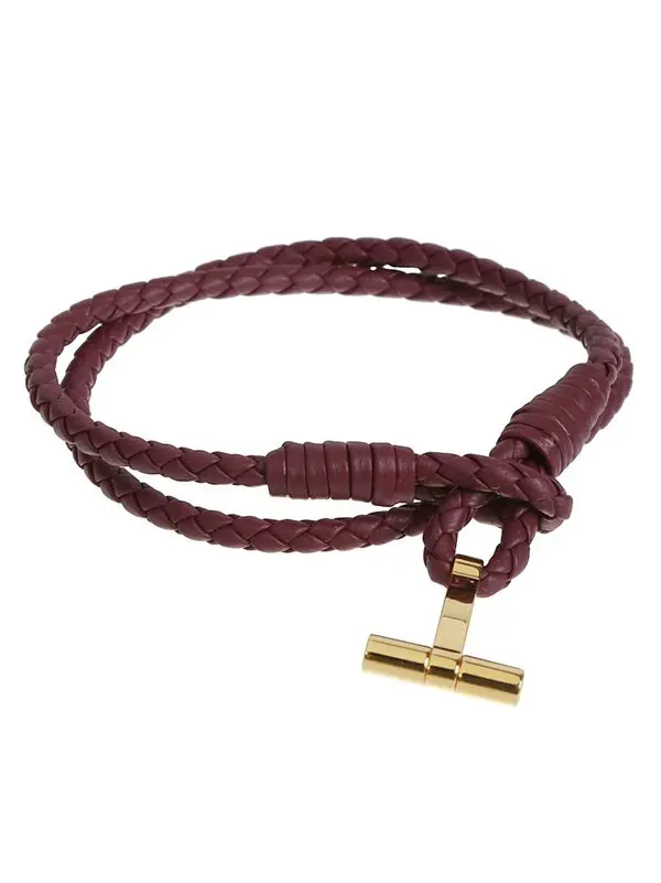 TOM FORD T Wrap Woven Bracelet - Brown
