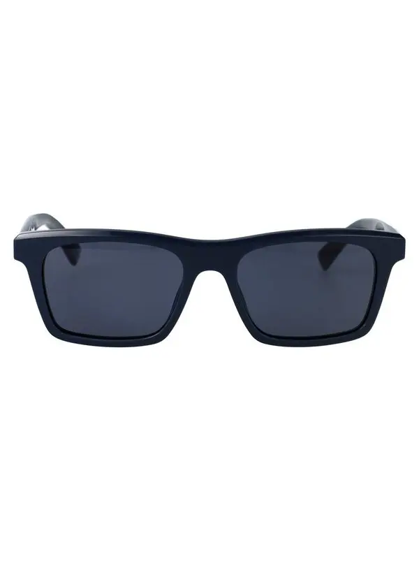 Alexander McQueen Full Rim Sunglasses - Blue-blue-blue