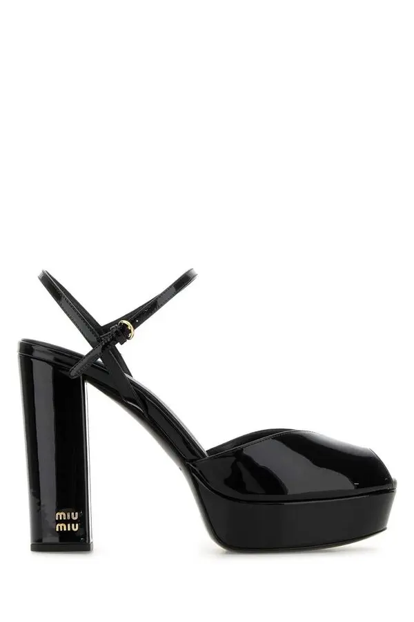 Miu Miu Sandals - Black