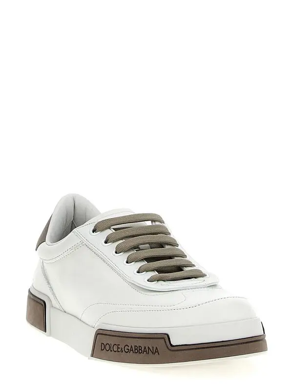 Dolce & Gabbana Portofino Yatch' Sneakers In Gray - 40% Off