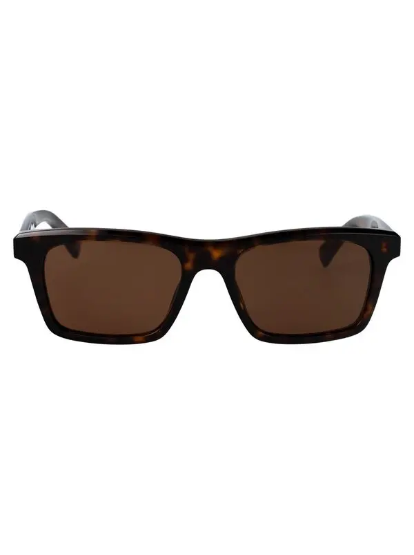 Alexander McQueen Full Rim Sunglasses - Havana-havana-brown