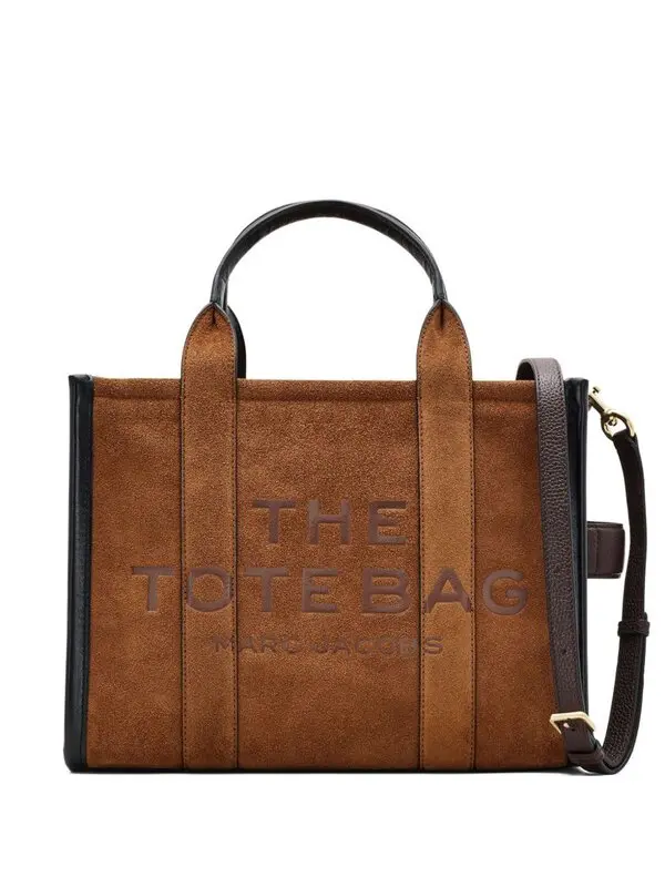 Marc Jacobs Debossed Logo Tote - Brown