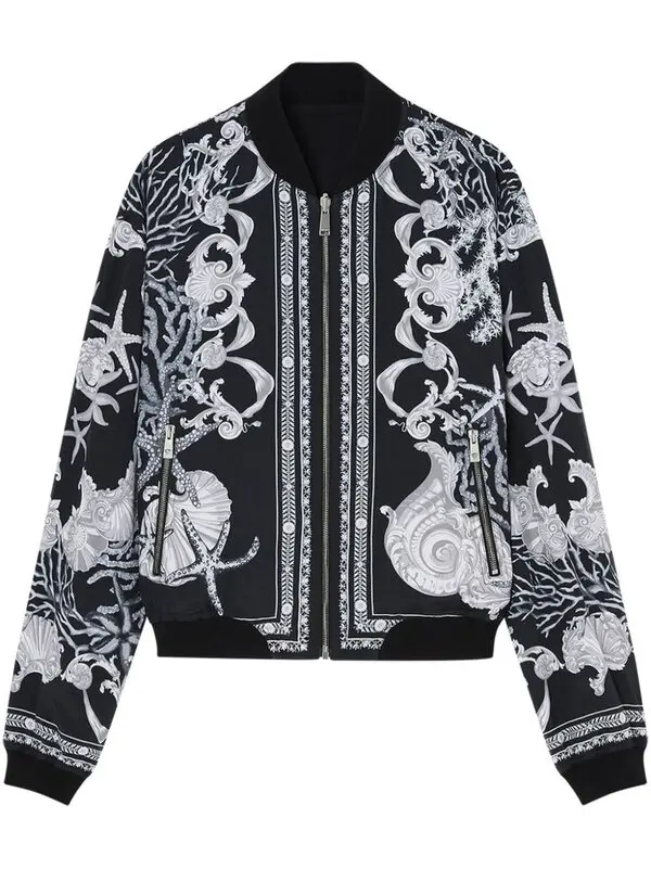 Versace Jacket - Black/concrete/bone