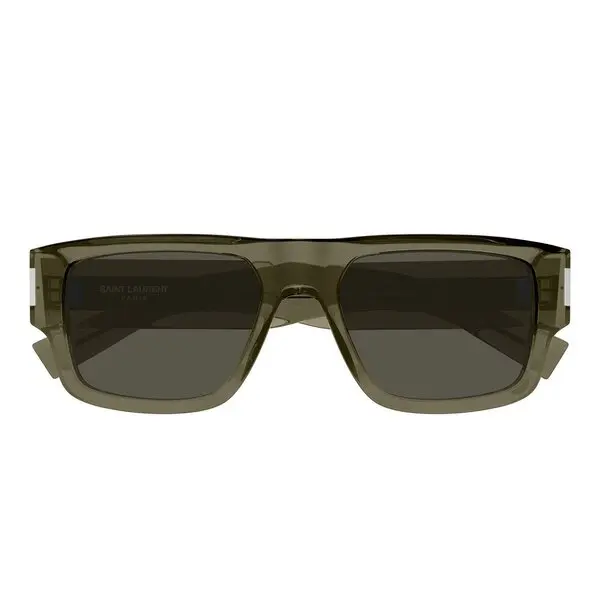 Saint Laurent Square Sunglasses - Brown