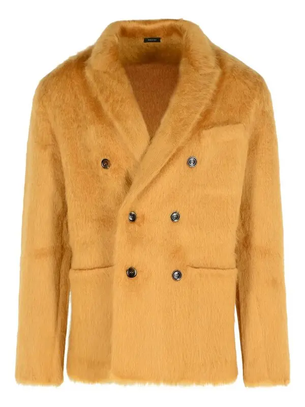 TOM FORD Nylon And Wool Short Down Jacket - Caramel Beige