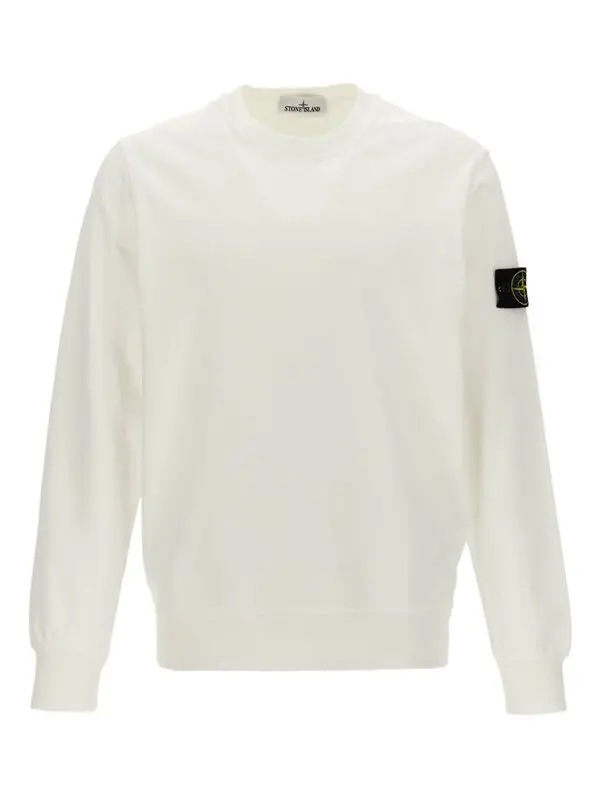 Stone Island Crew Neck Sweater - Beige