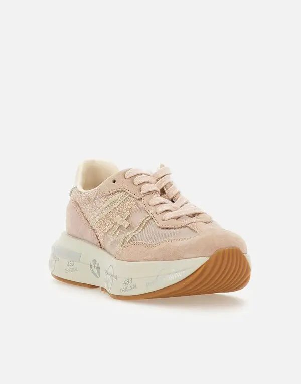 スニーカー PREMIATA Women Sneakers CASSIE 7472 Pink Premiata Cassie 7472 Sneakers In Pink - 36% Off | Editorialist