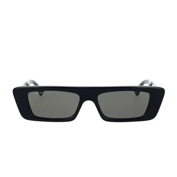 Gucci Rectangle Sunglasses - Black