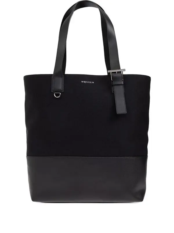 Alexander McQueen Tote Bag - Black /silver