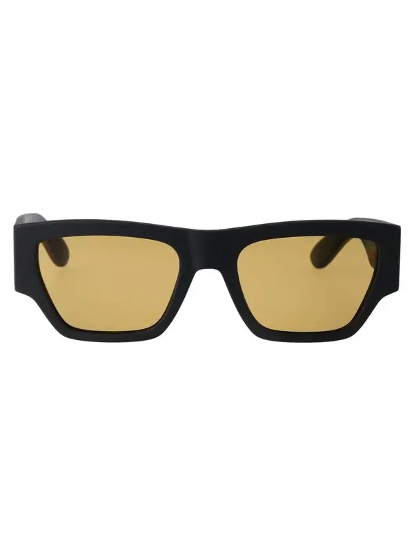 Alexander McQueen Am0393s Sunglasses - 003 Grey Grey Yellow