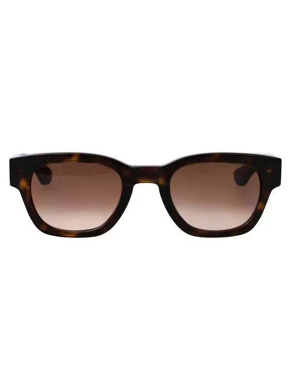 Alexander McQueen Full Rim Sunglasses - Havana-havana-brown