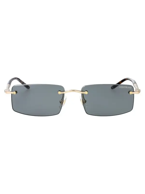 Montblanc Sunglasses - Gold-gold-grey