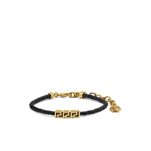 Versace Greca Motif Bracelet - Gold/black