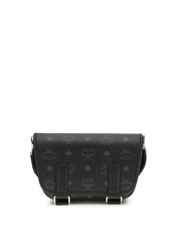 Mcm Aren Mini Shoulder Bag - Black