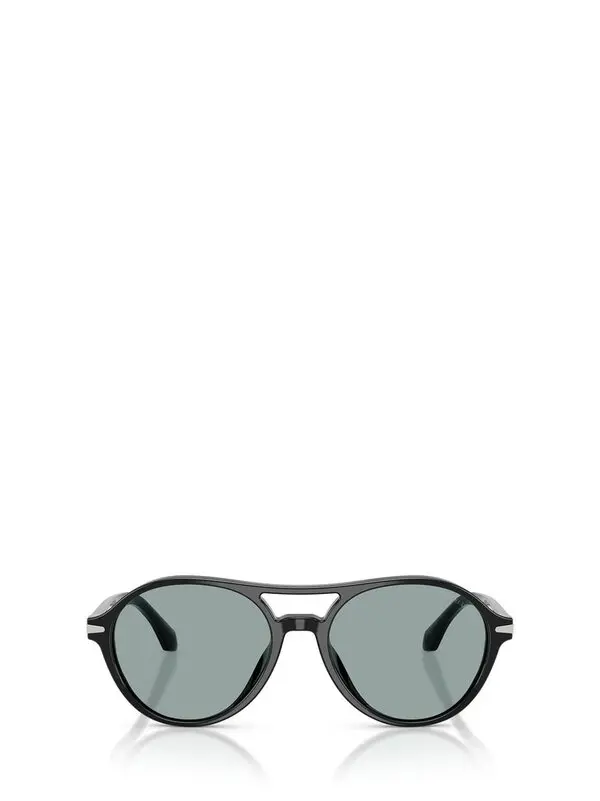 Giorgio Armani Rounded Sunglasses - Black