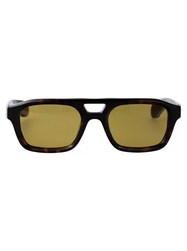 Alexander McQueen Am0505s Sunglasses - Havana-havana-yellow