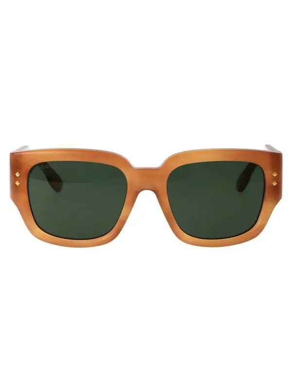 Gucci Sunglasses - 004 Havana Havana Green