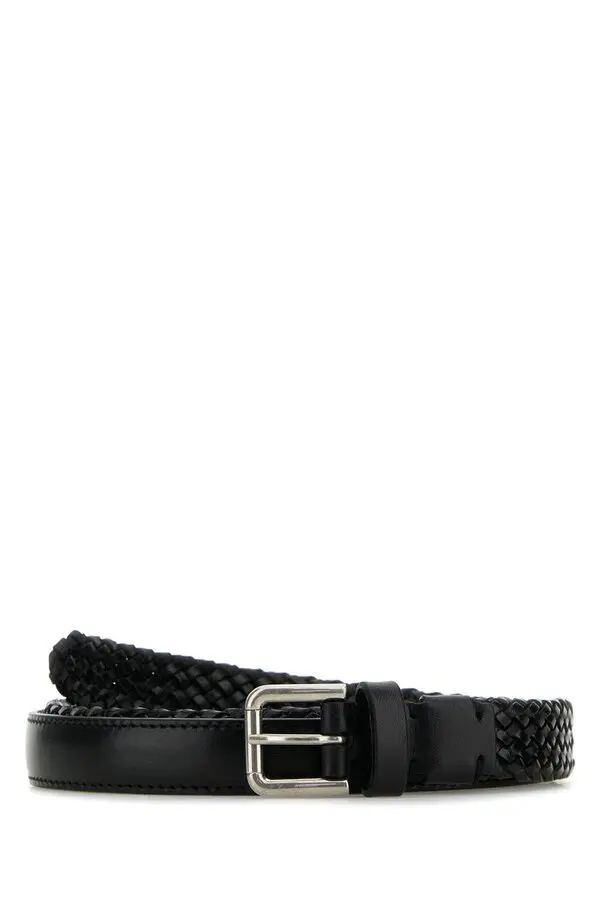Dolce & Gabbana Leather Belt - Black