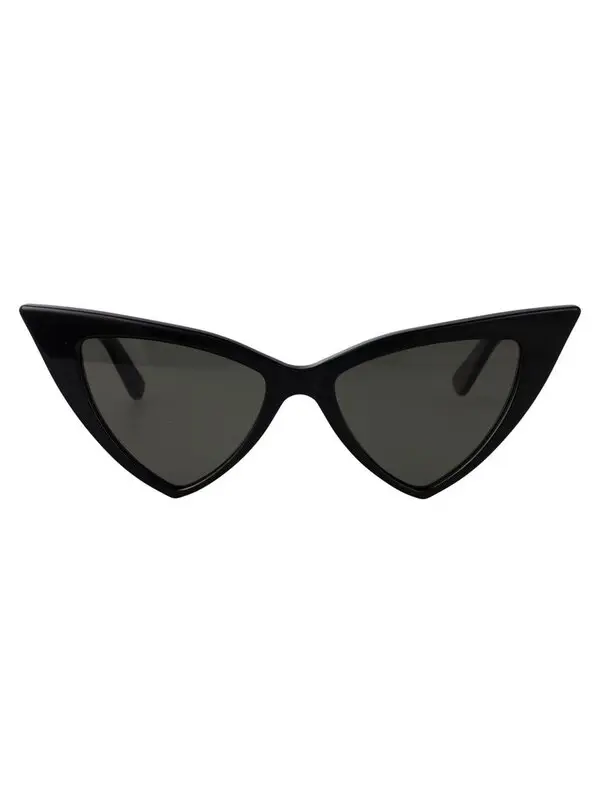 Alexander McQueen Cat Eye Sunglasses - Black-black-grey