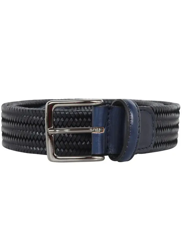 SAIT Leather Belt - Blue
