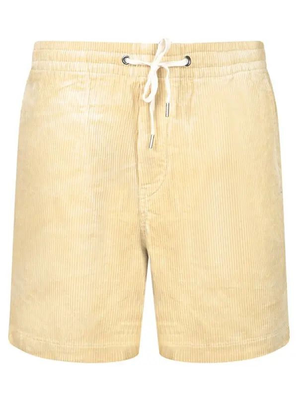 Polo Ralph Lauren Regular Fit Corduroy Bermuda Shorts - Beige