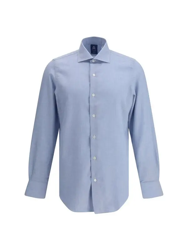 FINAMORE 1925 Shirts - Blue