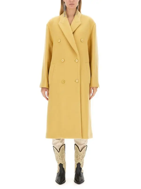 Isabel Marant Theodore Coat - Yellow