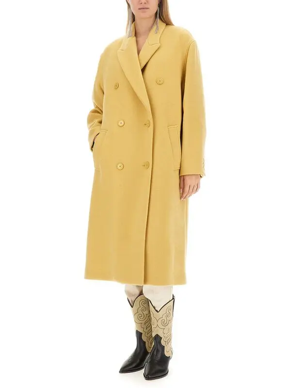 Isabel Marant Theodore Coat - Yellow