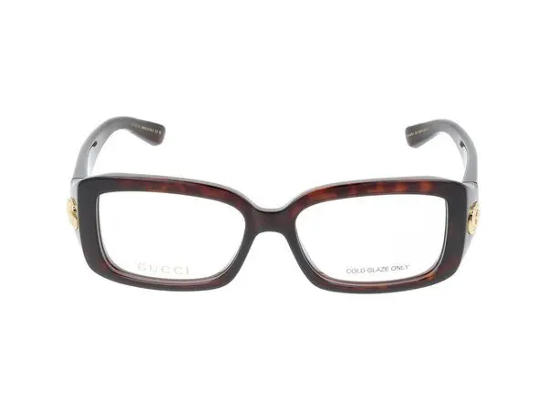 Gucci Eyeglasses Gg1406o 002 - Havana Havana Transparent
