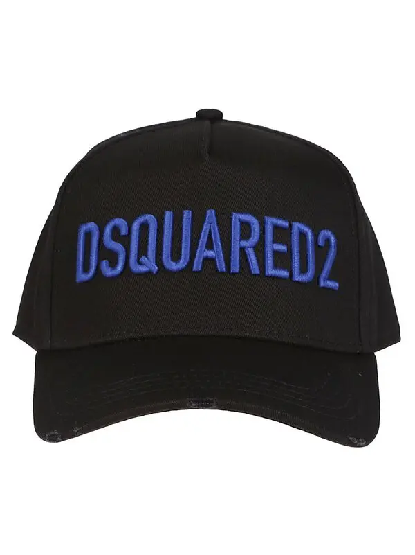 Dsquared2 Technicolor Baseball Cap - Black