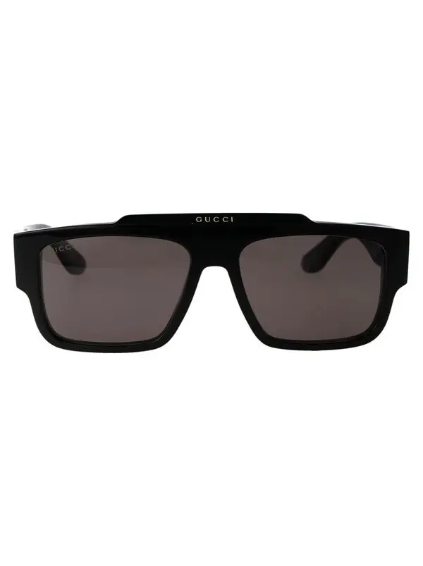 Gucci Acetate Sunglasses - 001 Black Black Grey