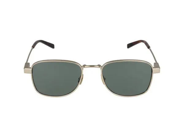 Saint Laurent Sl 741 Sunglasses - Gold Gold Green