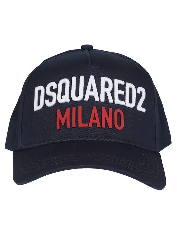 Dsquared2 Logo Baseball Cap - Blue