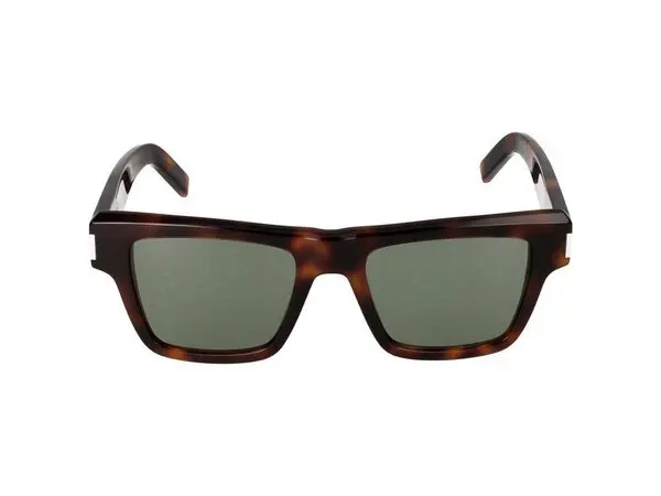 Saint Laurent Havana Green Full Rim Sunglasses - Havana Havana Green