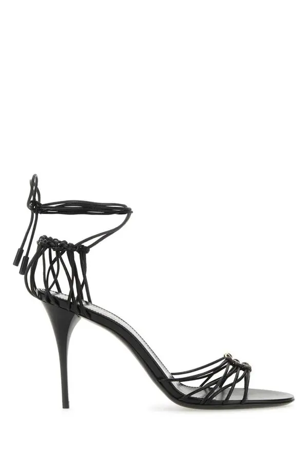 Saint Laurent Babylone Sandals - Black