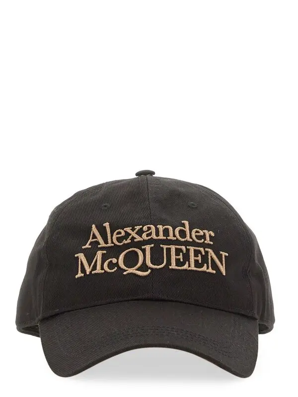 Alexander McQueen Baseball Cap - Black