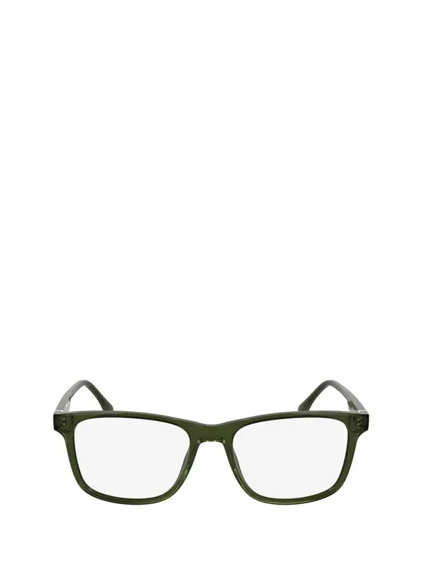 Lacoste Rectangle Eyeglasses - Transparent Khaki
