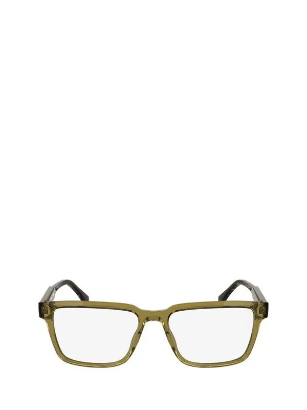 Lacoste Rectangular Eyeglasses - Transparent Sand